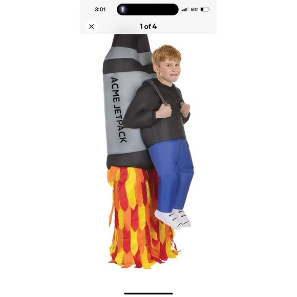 Costumes | Morph Costumes Inflatable Halloween Costume Jet Pack Kids ...